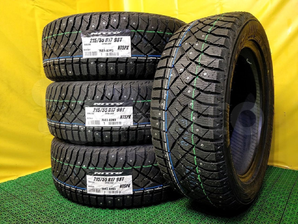 Просто отзыв =) Nitto Therma Spike 215/55 R17 98T зимняя — Toyota Camry ...