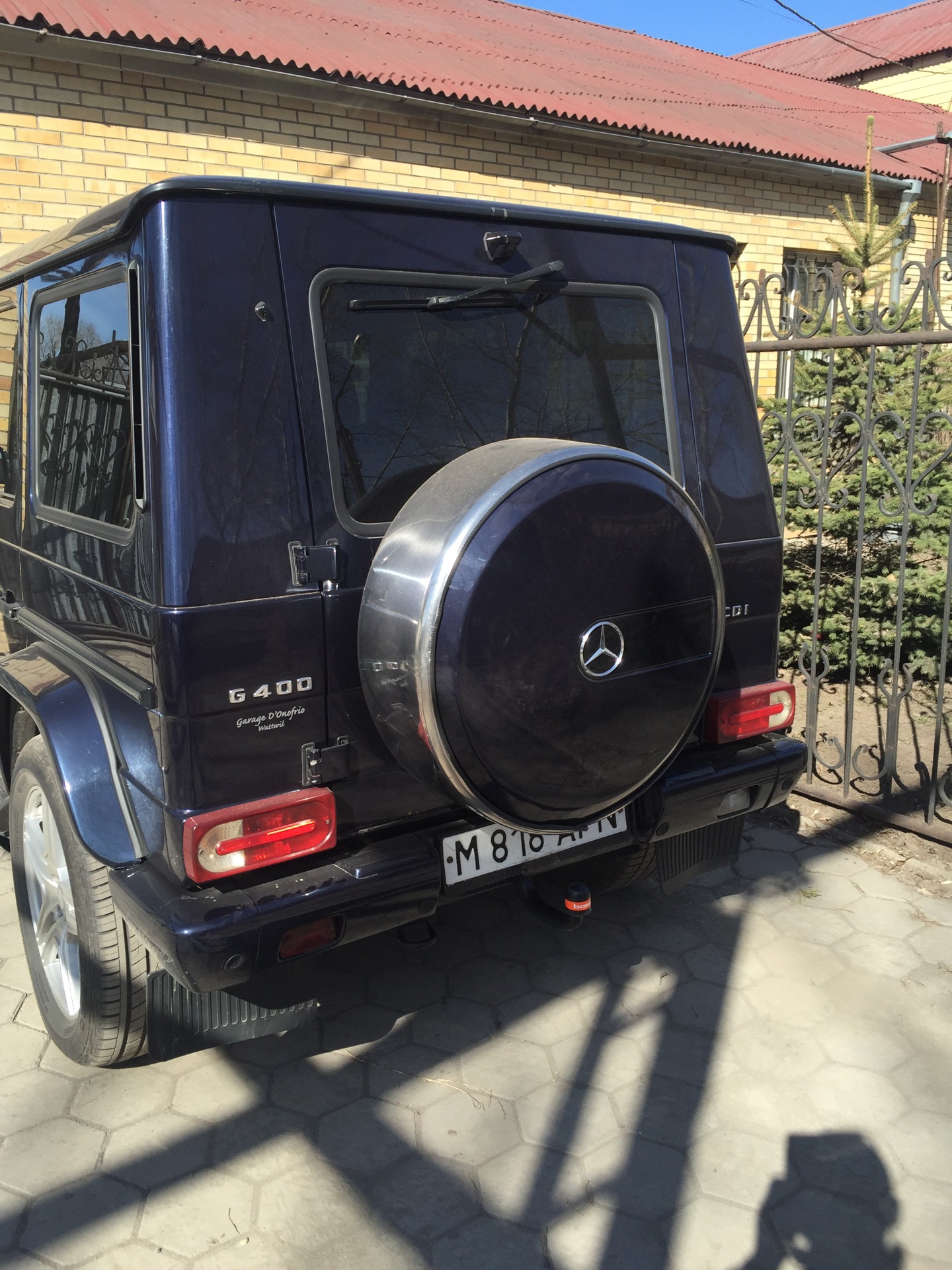 наклейка рестайл — Mercedes-Benz G-Class (W463 1G), 4 л, 2002 года ...