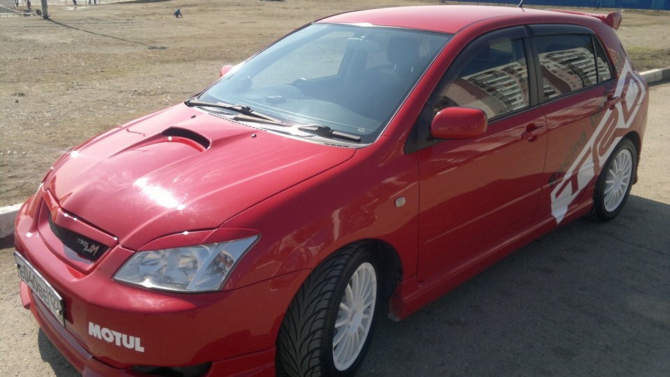 Toyota Corolla RunX 1.8 бензиновый 2002 | TRD sport-m на DRIVE2