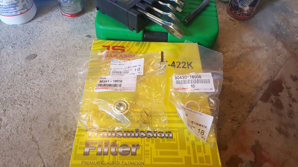 Замена масла в АКП. 2.4 — Toyota Camry (XV40), 2,4 л, 2007 года ...
