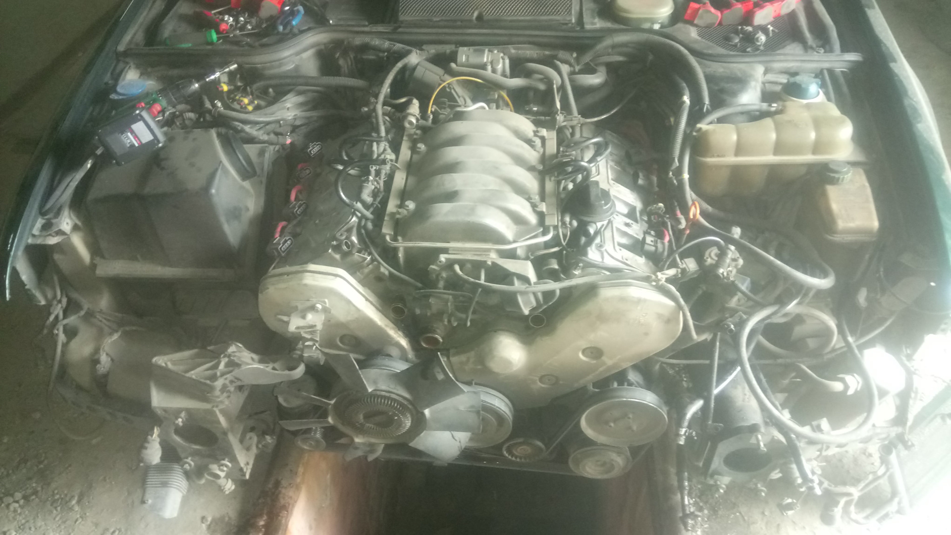 Полная ревизия ДВС — Audi S8 (D2), 4,2 л, 1997 года | плановое ТО | DRIVE2