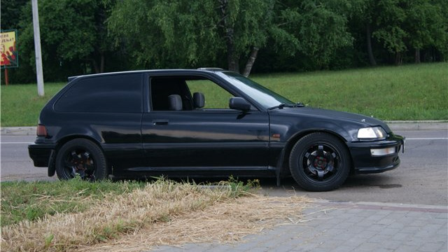 Honda Civic Hatchback (4G) 1.6 бензиновый 1990 | ED7>>EF9 на DRIVE2