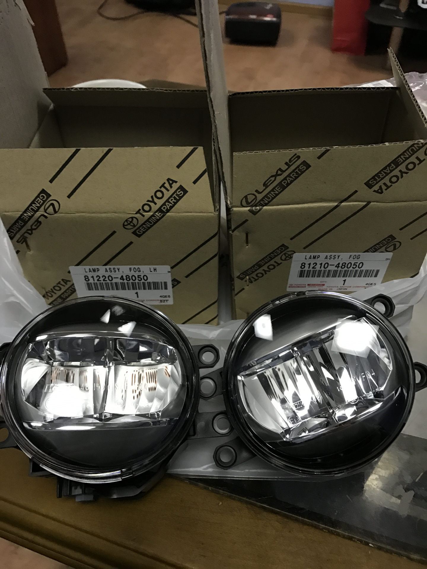 # 42 ПТФ Led — Lexus RX 450h (3G), 3,5 л, 2015 года | стайлинг | DRIVE2