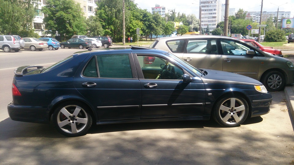 слегка обновился — Saab 9-5 (1G), 2,3 л, 2004 года | тюнинг | DRIVE2