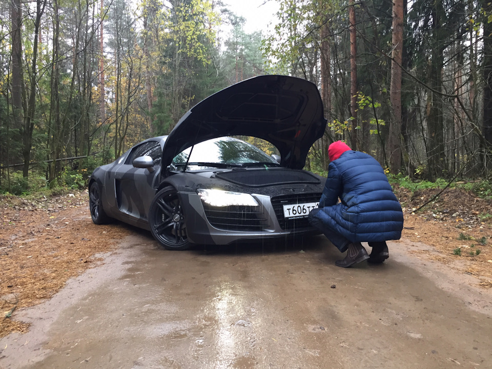 Тизер Audi R8 Batman — DRIVE2