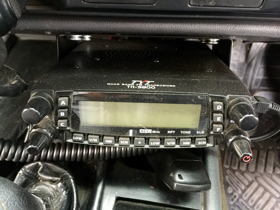Стационарная Радиостанция. — Toyota Land Cruiser 80, 4,2 л, 1993 года ...