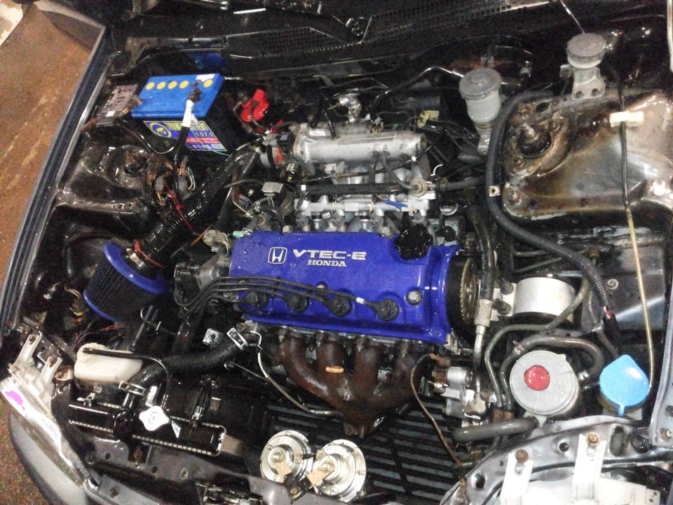 История одной капиталки. Часть 1. «Беда приходит не вовремя» — Honda Civic (5G), 1,5 л, 1994 ...