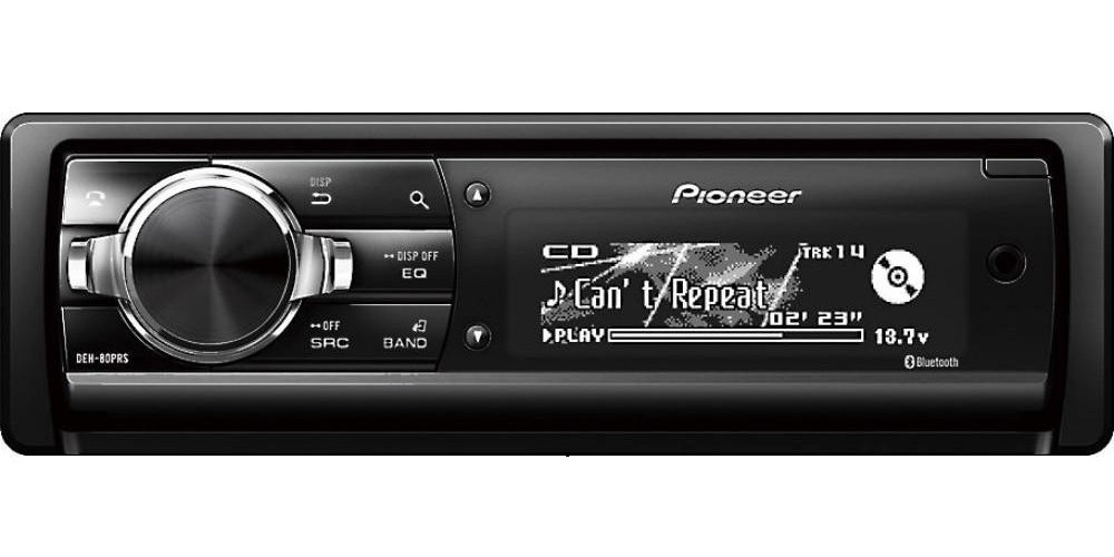 №17. Процессорный Pioneer DEH-80PRS. — Chevrolet Spark (M300), 1,2 л ...
