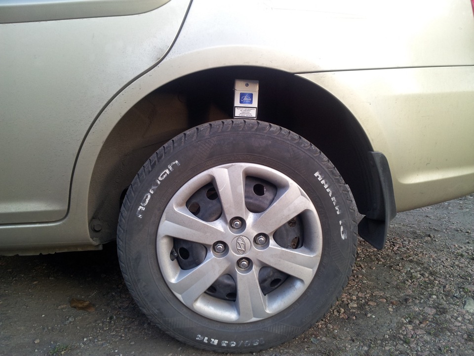 пАчти ЖИП — Hyundai Verna (MC), 1,4 л, 2008 года | своими руками | DRIVE2