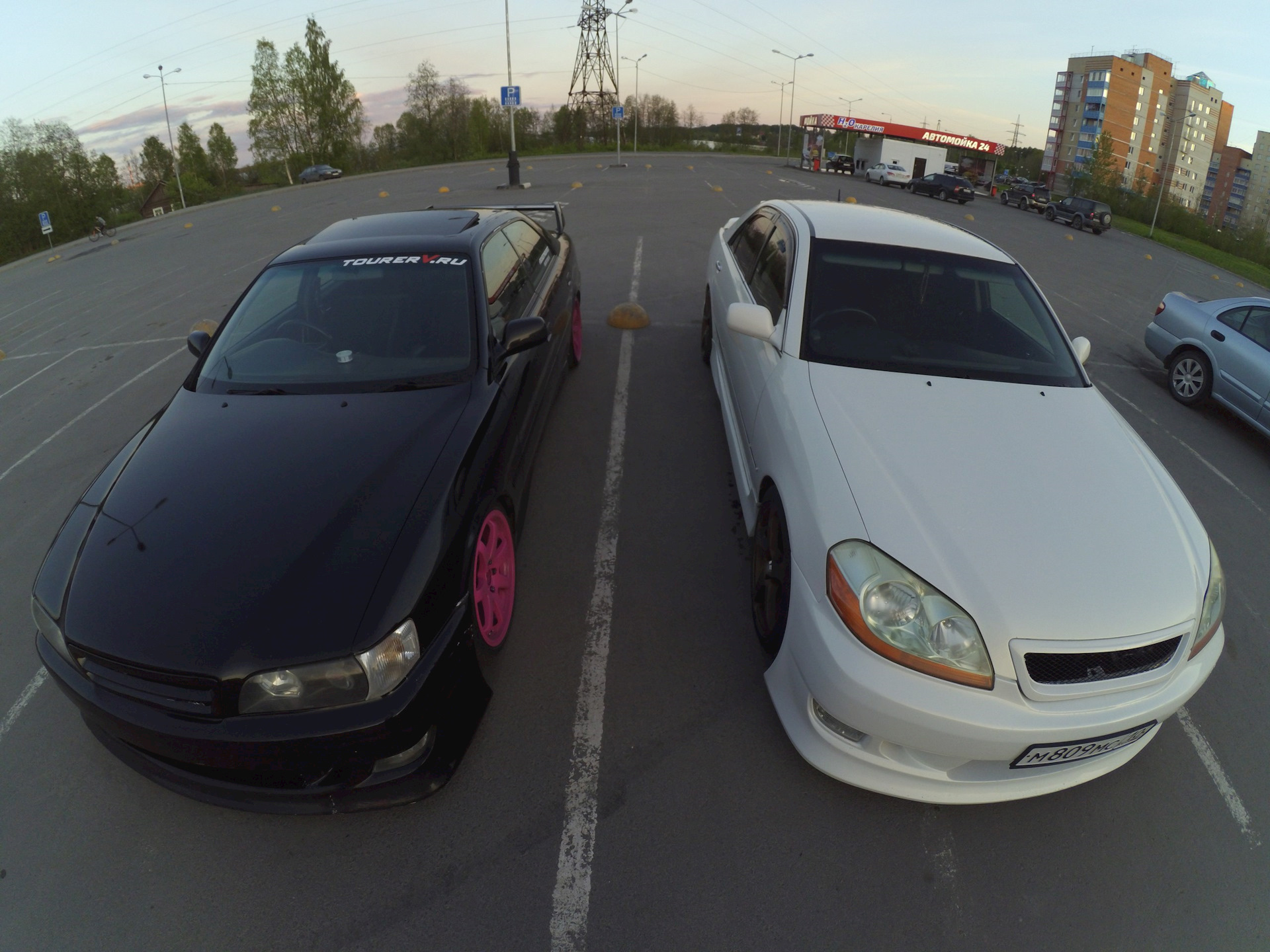 Встреча с бывшим Toyota Chaser jzx100 — Toyota Mark II (110), 2,5 л ...