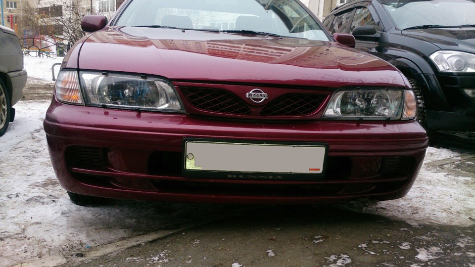 то как было и как стало… — Nissan Almera I (N15), 1,6 л, 1999 года ...