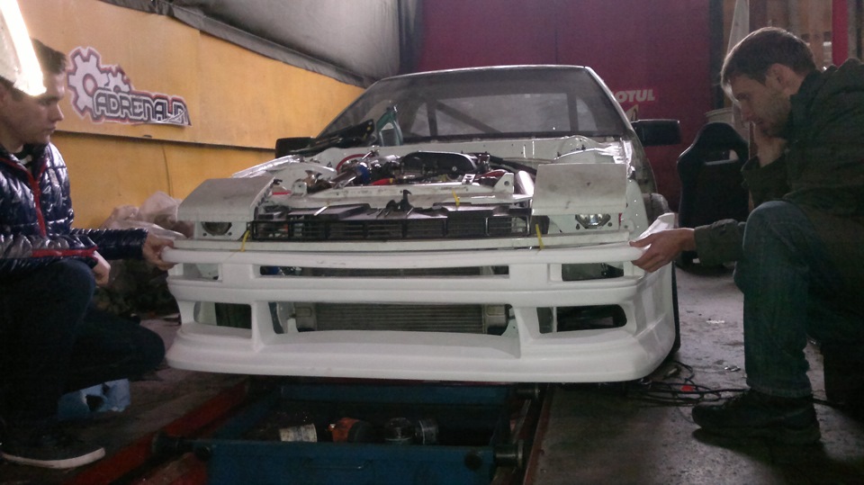 Примерил обвес от Origin от AE86 спасибо Антону Авдееву. — Nissan ...