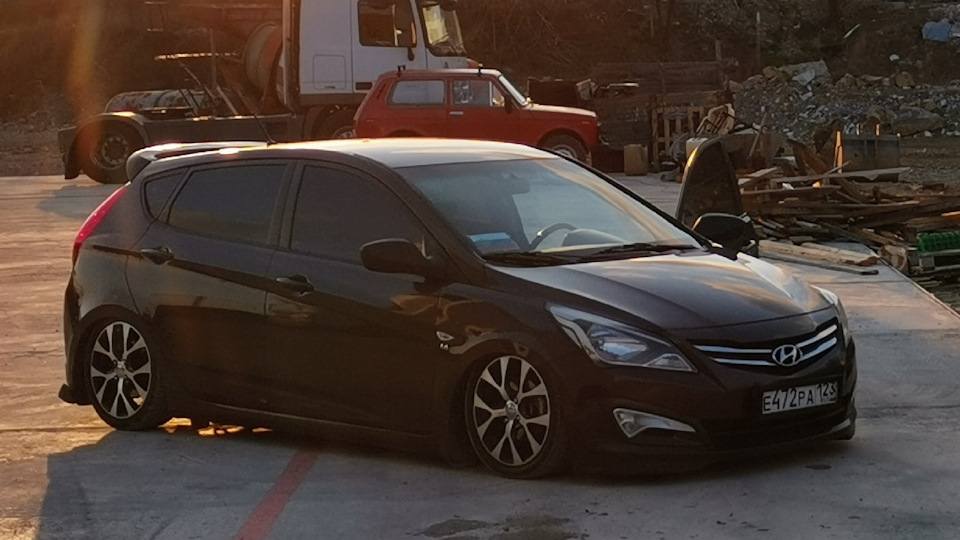 Обзор моего Соляриса)Скайфом) — Hyundai Solaris Hatchback, 1,6 л, 2015 ...