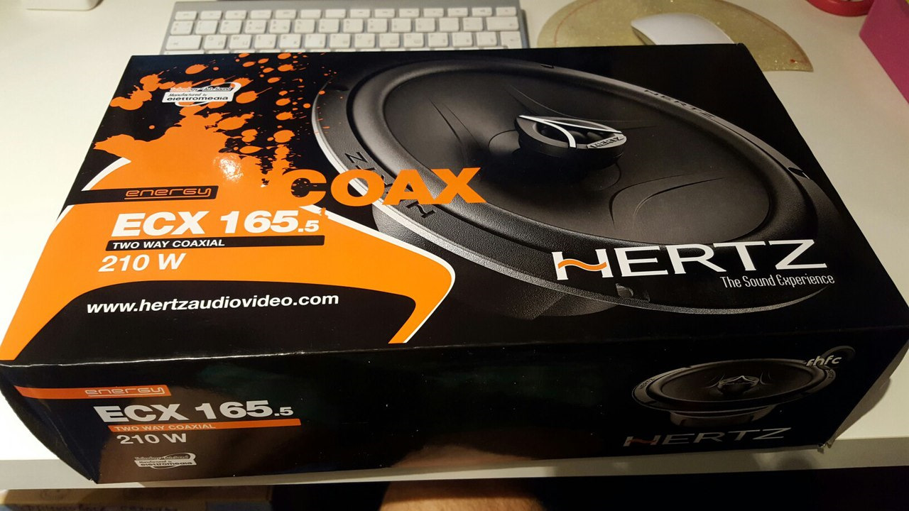 Hertz ECX 165.5 тыл — Opel Meriva (A), 1,6 л, 2007 года | автозвук | DRIVE2