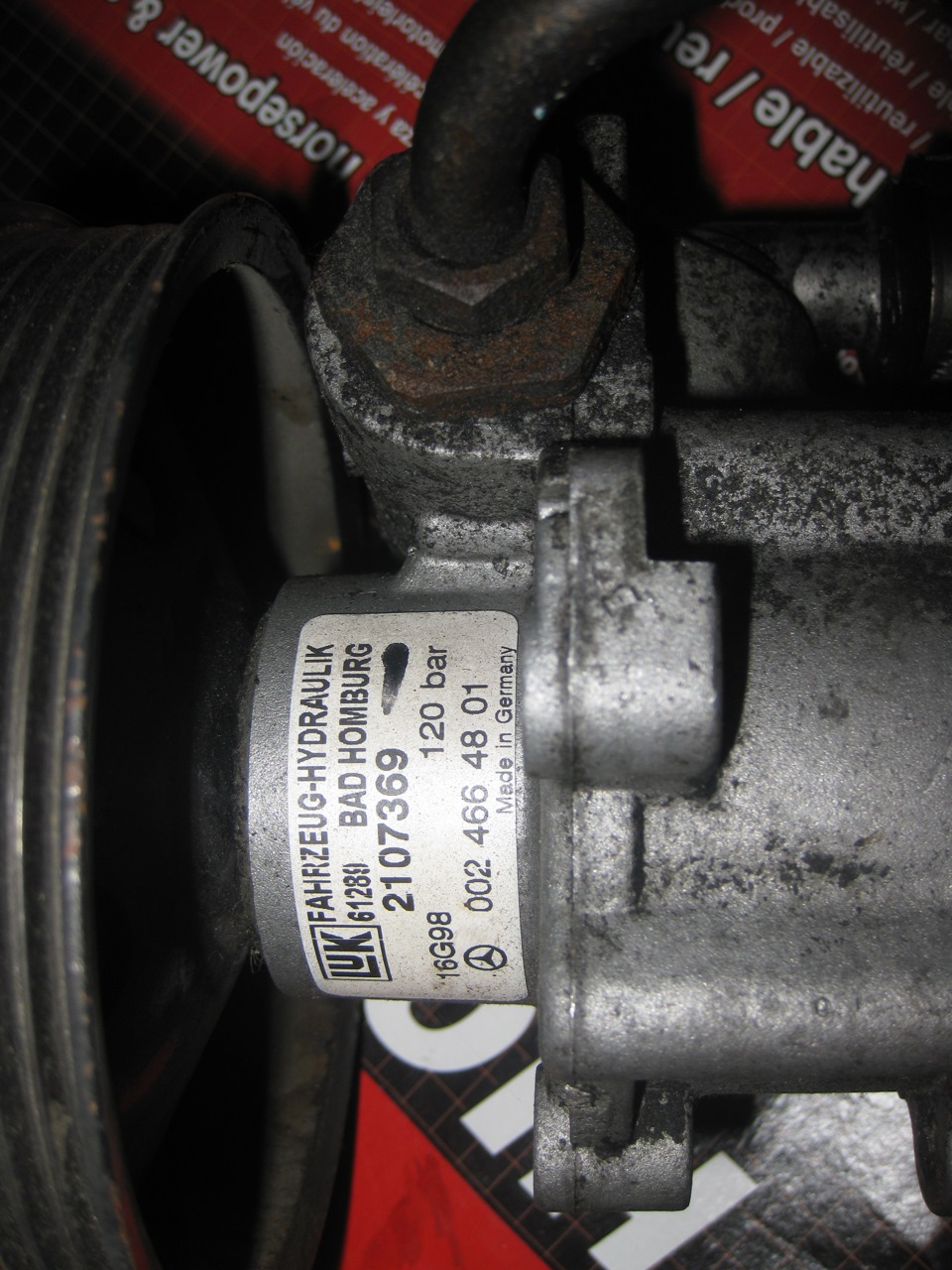 A0024664801 Насос MERCEDES | Запчасти на DRIVE2