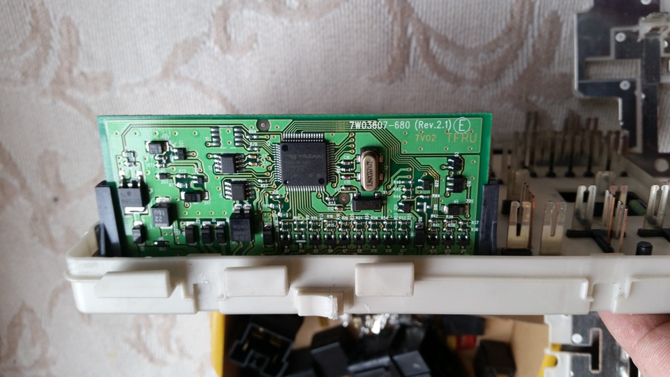 Ликвидируем "протечку мозгов" — IPDM. — Infiniti FX (1G), 4,5 л, 2008 ...