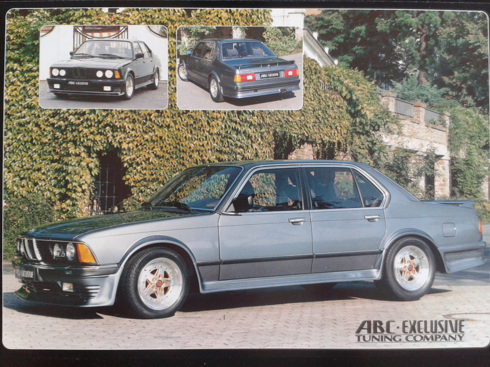 Gotti rare wheels ))) — BMW 7 series (E23), 3,2 л, 1982 года | колёсные ...