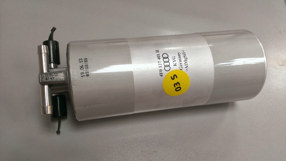 4F0127401H Фильтр топливный VAG | Запчасти на DRIVE2