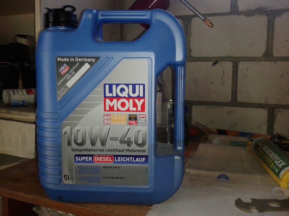 Масло LIQUI MOLY — Одобрено моим Гольфиком!)) — Volkswagen Golf Mk2, 1 ...