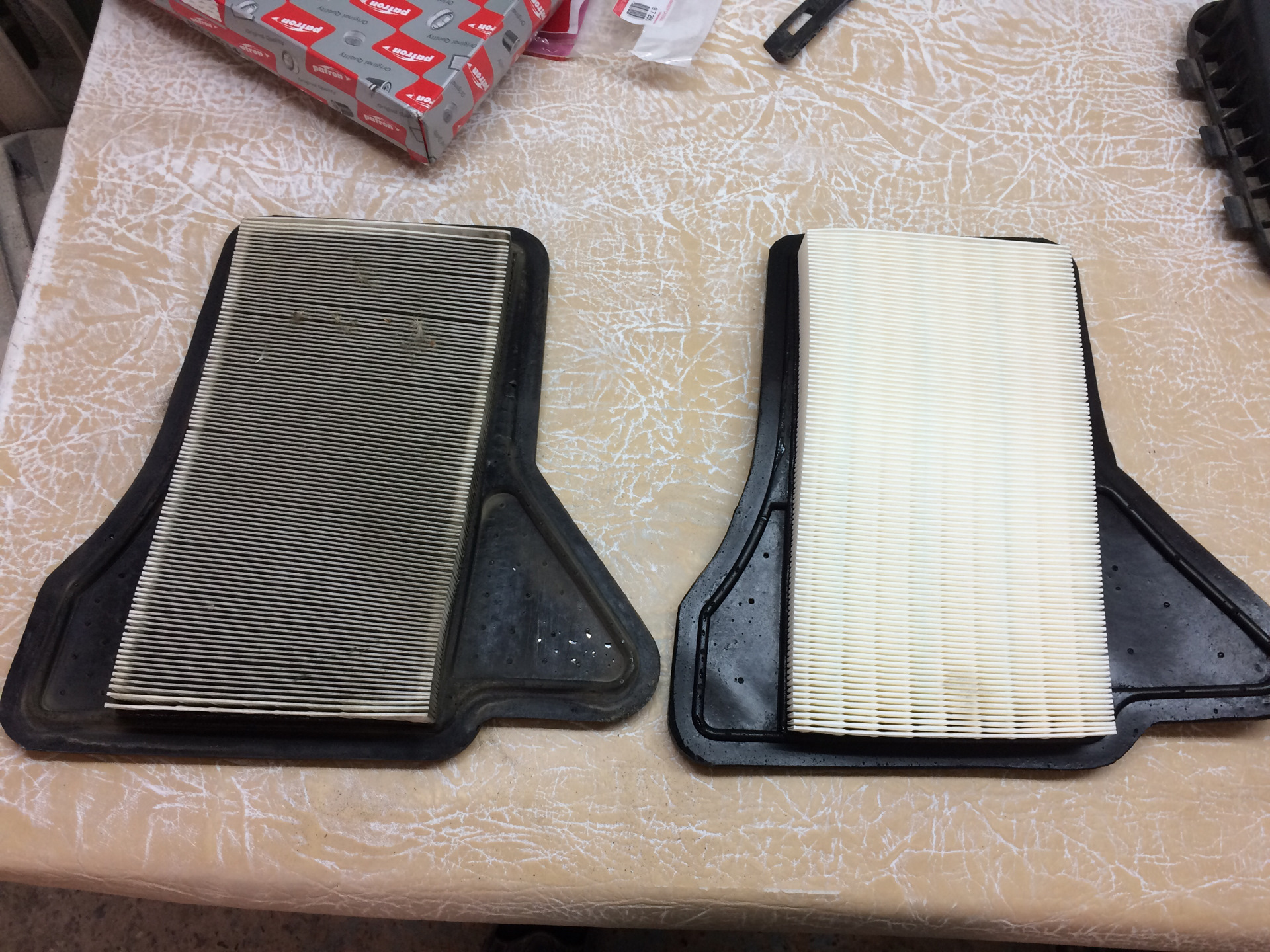 Фильтра: салонный и воздушный. — Chrysler Pacifica (1G), 3,5 л, 2004 ...