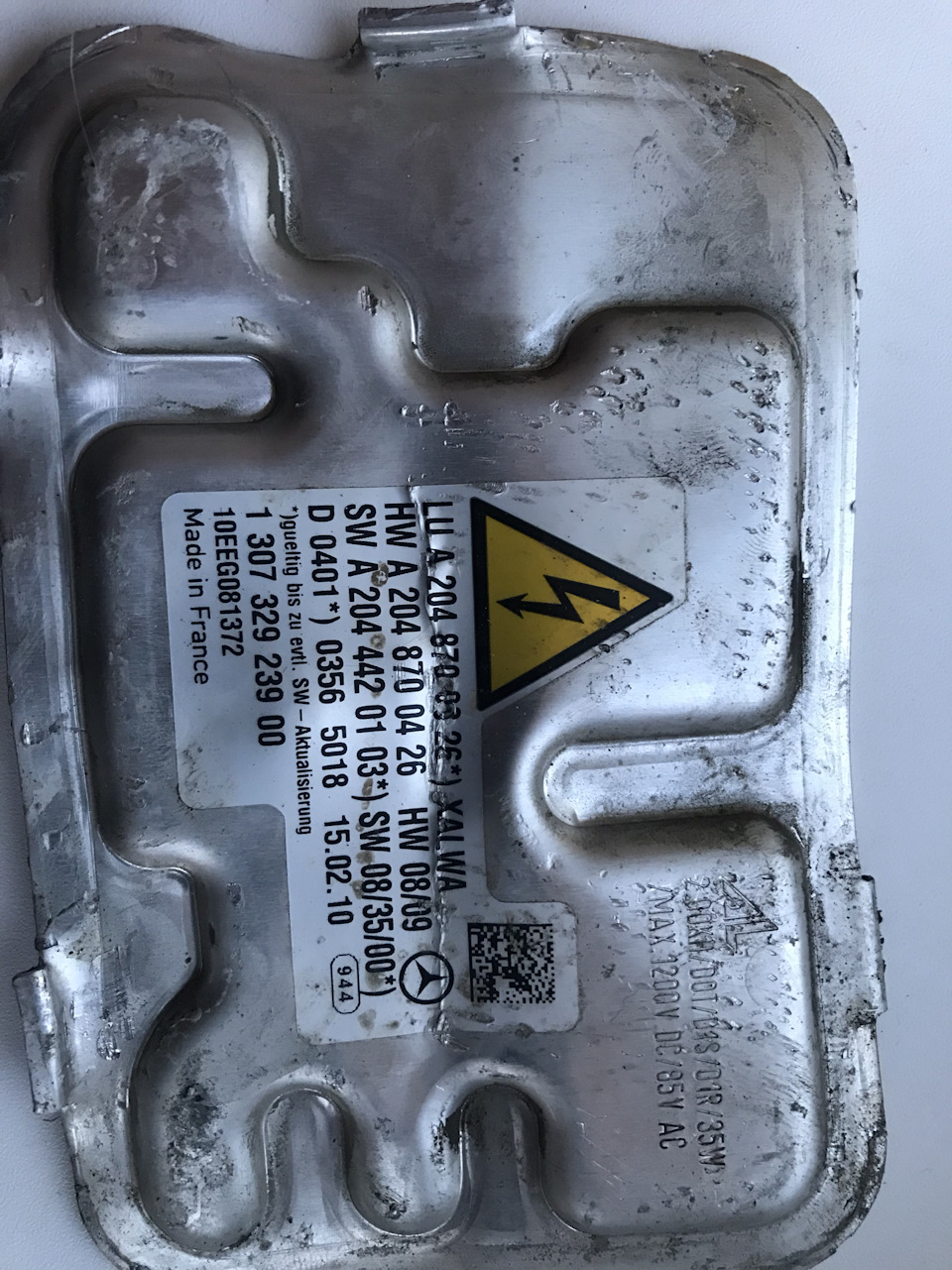 A2048700126 Блок управления фары Mercedes | Запчасти на DRIVE2