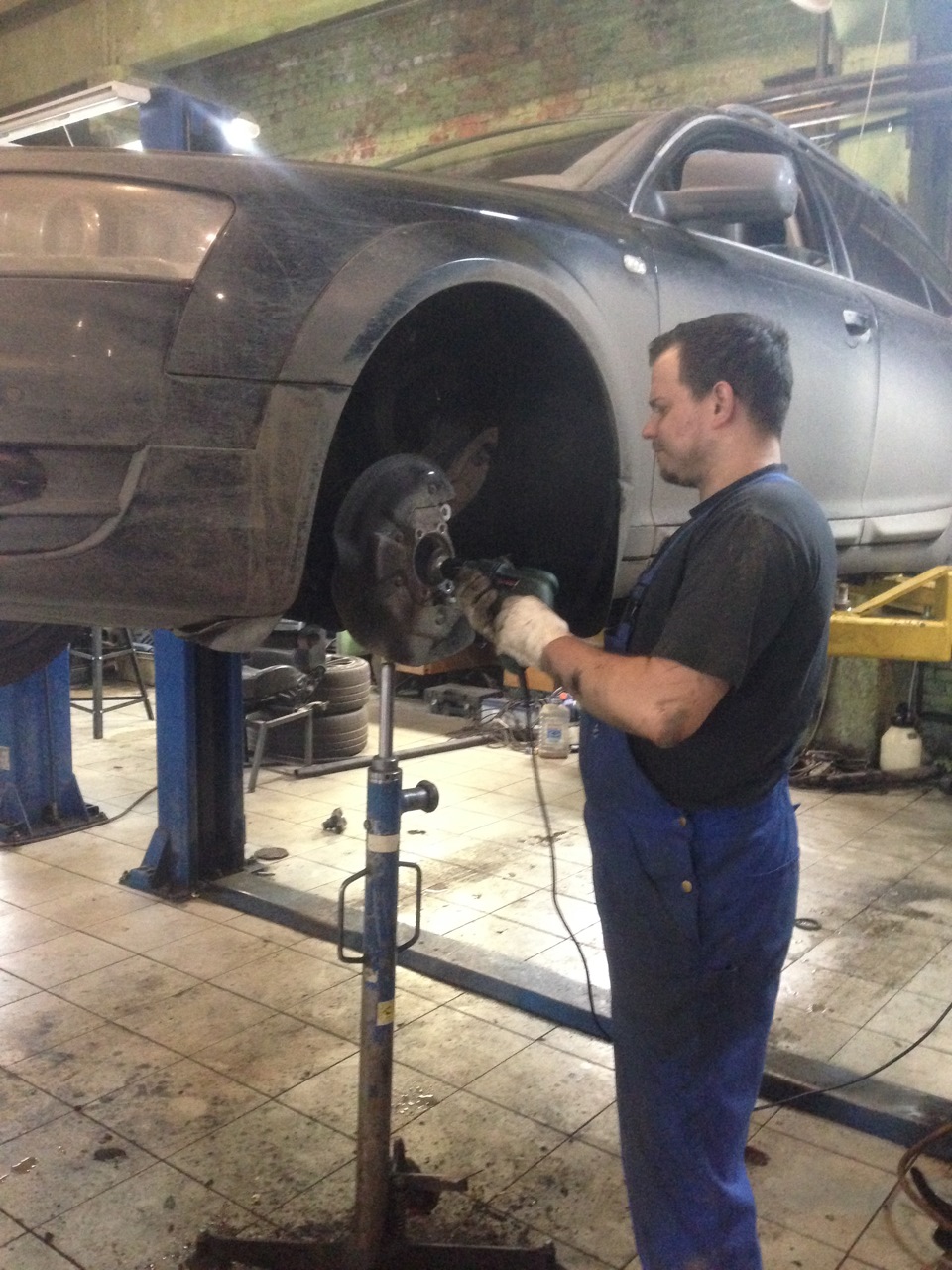 Ступичный подшипник — Audi Allroad (C6), 3 л, 2008 года | поломка | DRIVE2