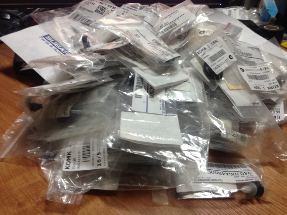 Заглушки кузова…не, не слышал! — Subaru Impreza WRX STI (GD), 2,4 л ...