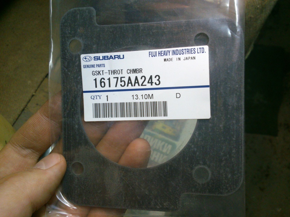 Чистка дроссельной заслонки — Subaru Impreza XV, 2 л, 2011 года ...