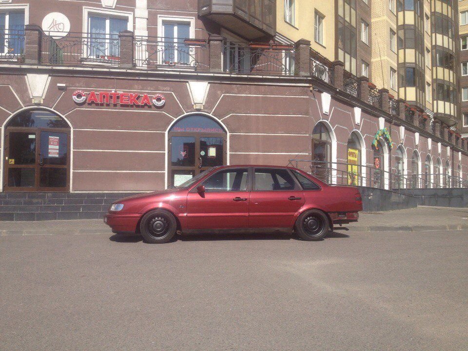 VLL BLVCK — Volkswagen Passat B4, 2 л, 1995 года | колёсные диски | DRIVE2