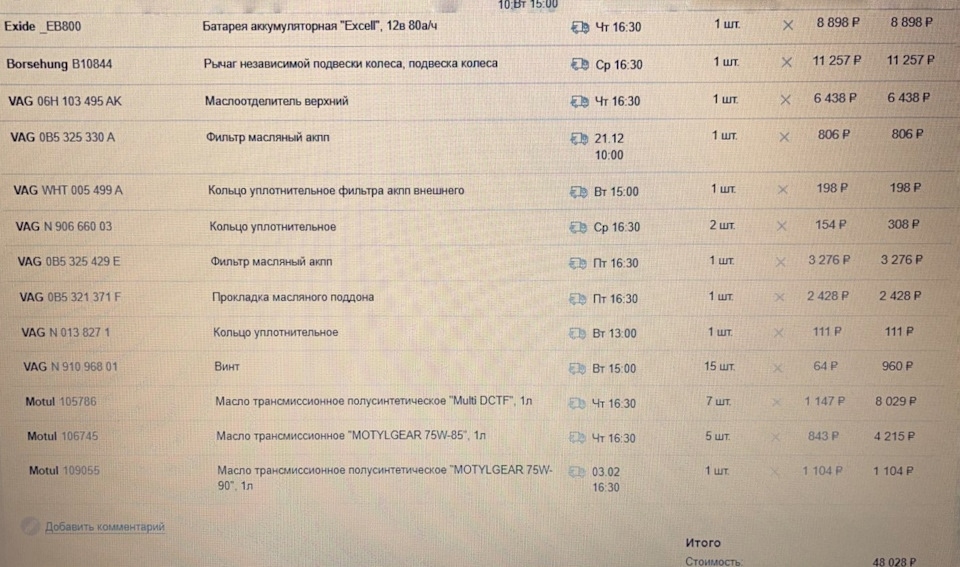 WHT005499A Кольцо VAG | Запчасти на DRIVE2