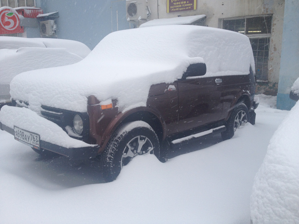 Самара. 28 марта — Lada 4x4 3D, 1,7 л, 2017 года | наблюдение | DRIVE2