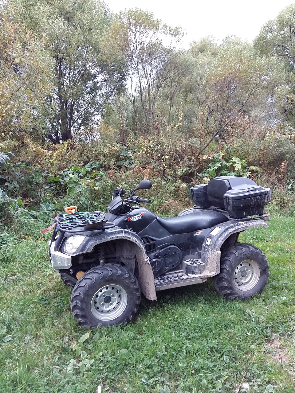 Мой квадрик CF MOTO CF500 Basic отзыв за 2500км — DRIVE2