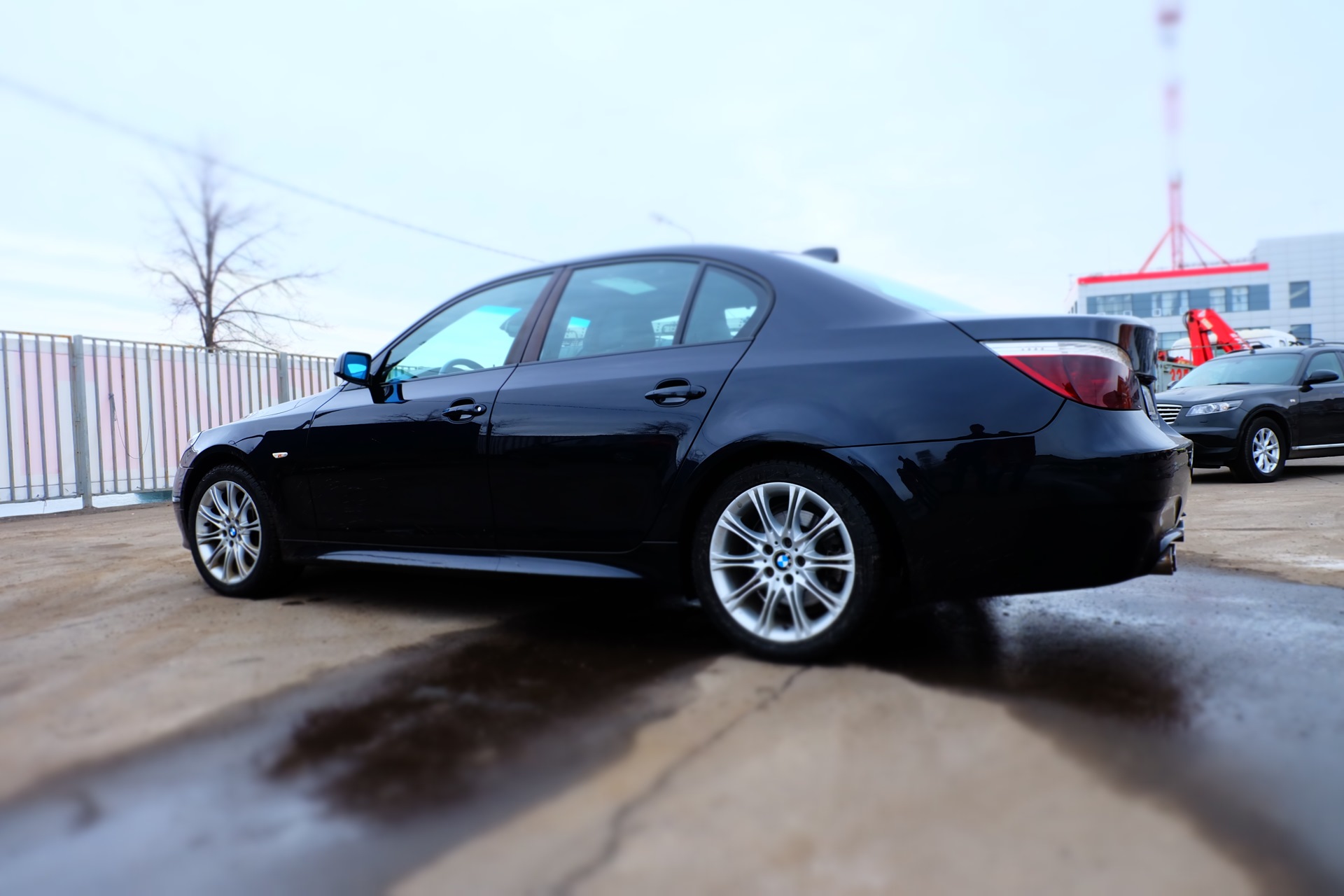 Минус тонировка — BMW 5 series (E60), 3 л, 2008 года | стайлинг | DRIVE2