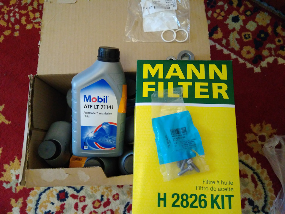 Замена масла в АКПП (5НР19) — Audi A4 (B6), 1,8 л, 2004 года | плановое ...