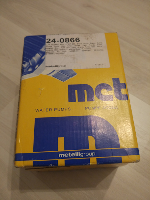 46520401 Водяной насос FIAT ALFA LANCIA | Запчасти на DRIVE2