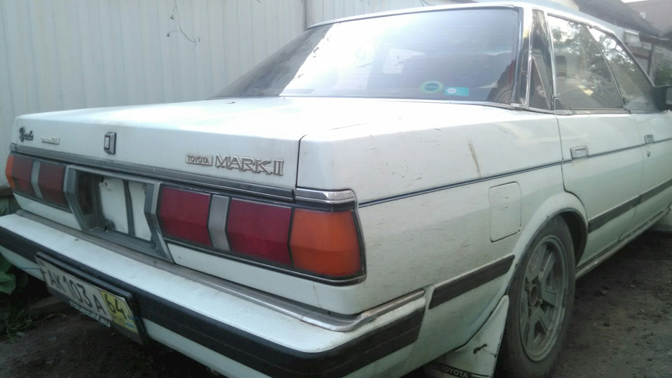 Бортжурнал Toyota Mark II GX-71 HARDTOP 1G-GEU AT