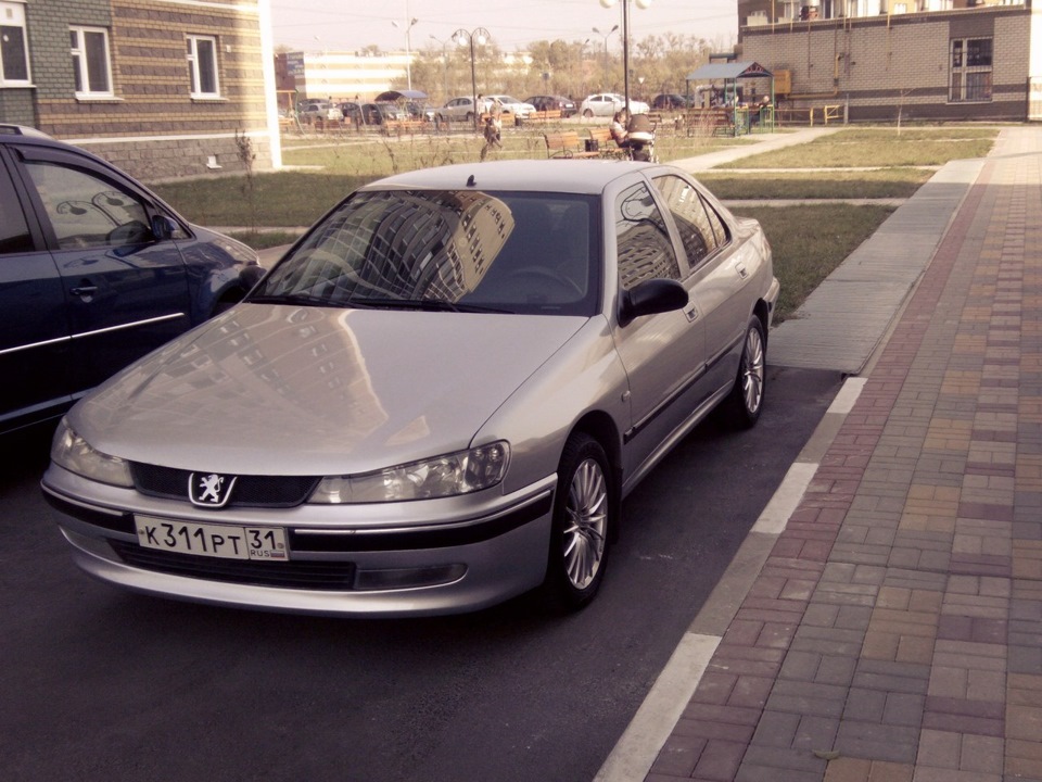 Пару свежих фото. Новый бампер) — Peugeot 406, 1,8 л, 2004 года ...