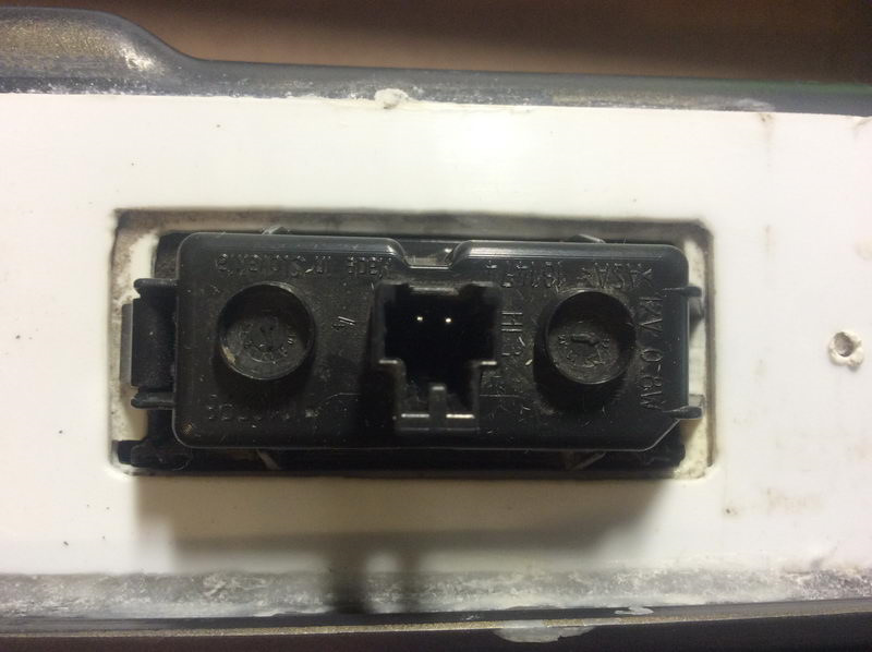 Светодиодная подсветка номерного знака. — Jeep Grand Cherokee (ZJ), 5,2 ...