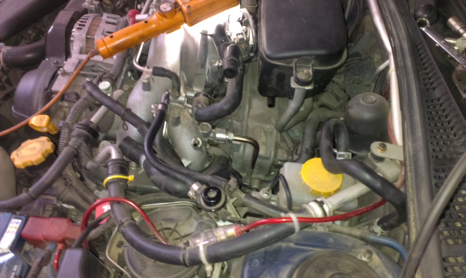 11. Сброс ошибки P2441 и замена линков стабилизаторов — Subaru Impreza ...