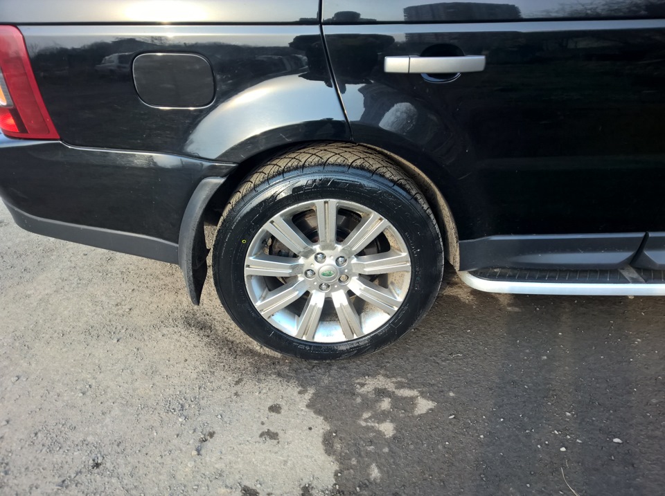 Установка шин Nitto NT420S 265х50х20 — Land Rover Range Rover Sport (1G ...