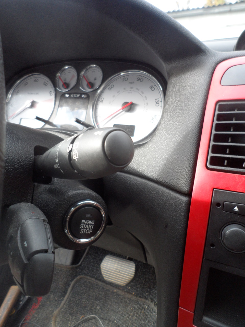 кнопка старт\стоп) — Peugeot 307, 1,6 л, 2007 года | электроника | DRIVE2