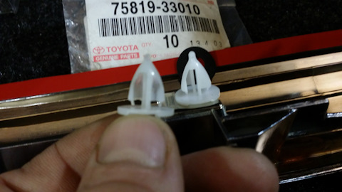 7581933010 Клипса TOYOTA LEXUS | Запчасти на DRIVE2