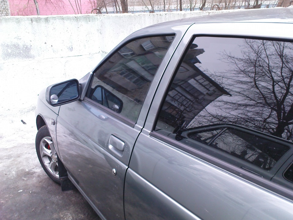 Съёмная статическая тонировка — LADA 21124, 1,6 л., 2007 года ...