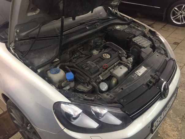 Ремкомплект турбины + ТО — Volkswagen Golf Mk6, 1,4 л, 2009 года ...