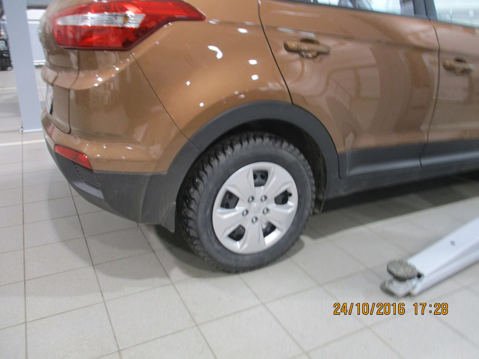 Все таки 215/65R16 на зиму/Part 2 — Hyundai Creta (1G), 1,6 л, 2016 года | шины | DRIVE2