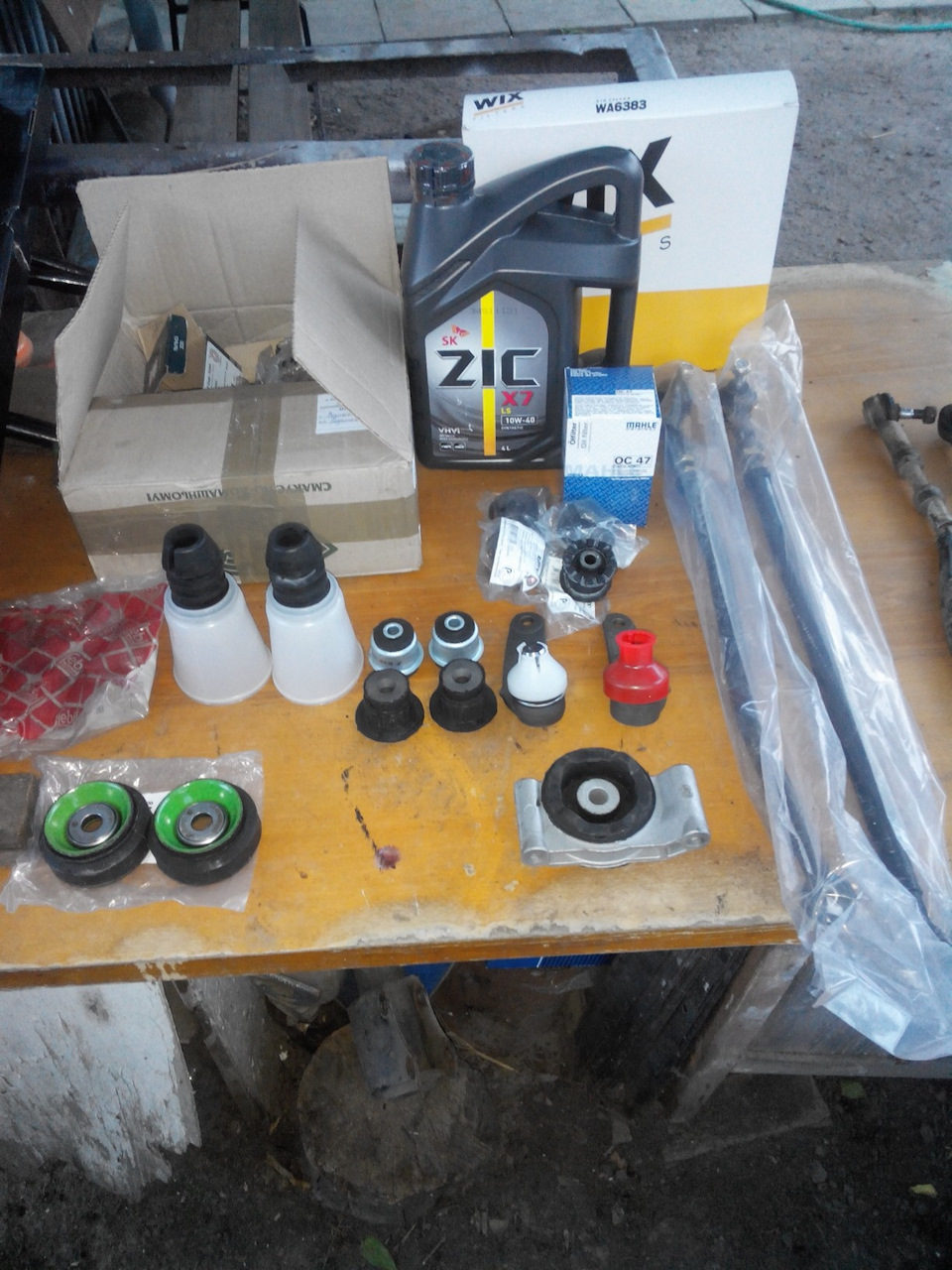 Замена передней ходовой — Audi 80 (B3), 1,8 л, 1989 года | запчасти ...