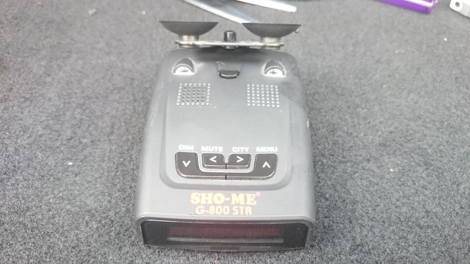 17.Антирадар Sho-me G800 STR — Ford Focus Hatchback II, 1,8 л, 2008 ...