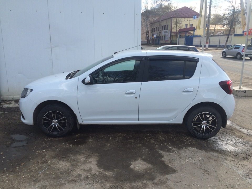 Диски для лета — Renault Sandero 2G, 1,6 л, 2014 года | колёсные диски ...