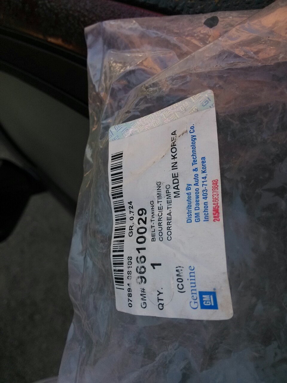 Ролик ГРМ GM — Daewoo Matiz (M100, M150), 1 л, 2011 года | запчасти ...