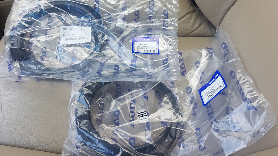 Приехали нижние резинки на пружины — Volvo S80 (1G), 2,9 л, 2004 года ...